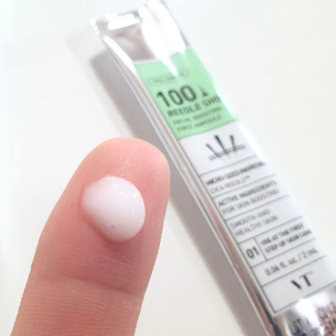 VT Reedle Shot 100 Facial Boosting First Ampoule | TokTok Beauty