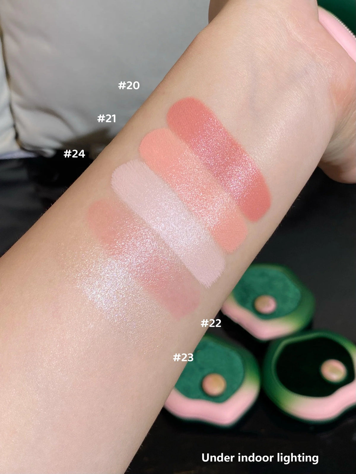 Saturn Peach Feast Series Multi-Use Cream Blusher - 2 Colors